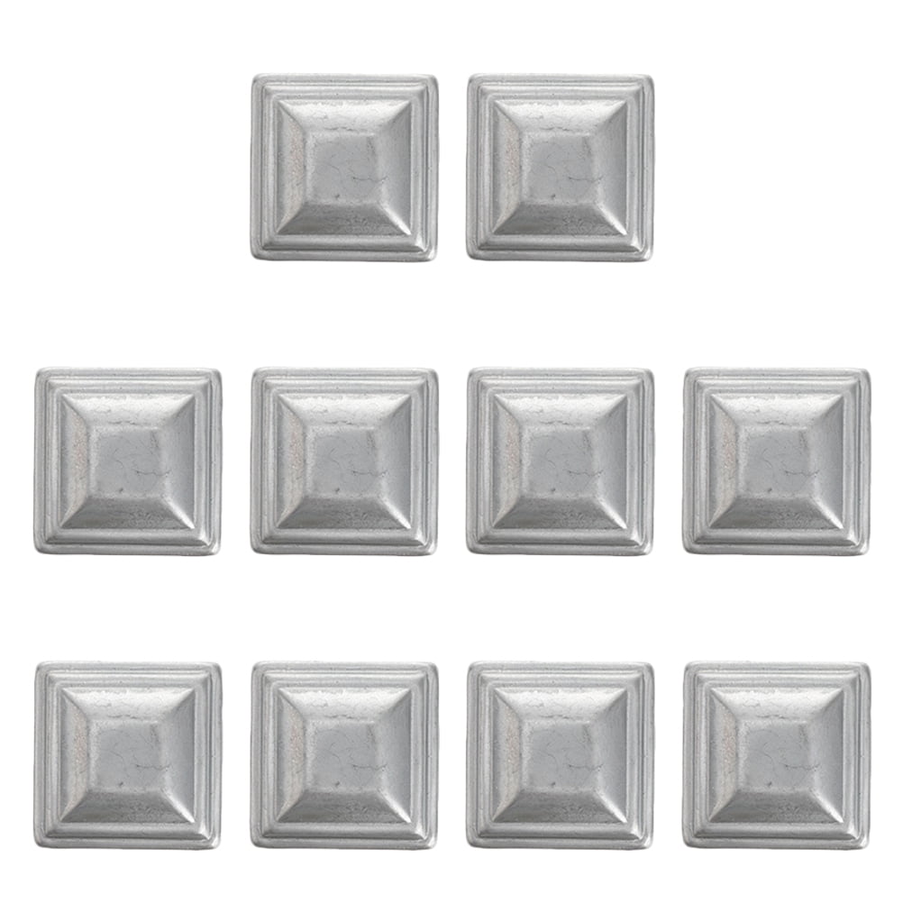 10pcs Fence Post Caps Square Post Cap Cover for Wood Mailbox Posts Deck ...