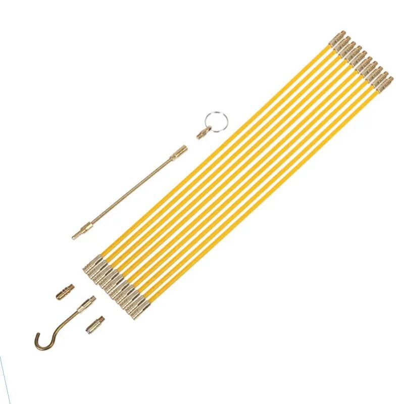 10pcs Fiberglass Running Cable Wire Wall Portable Coaxial Flexible ...