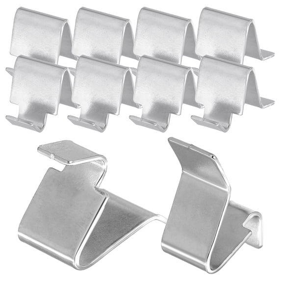 WEAVILUX 10-Pack Heavy Duty Metal Shelf Clips for Cabinet, Bookcase ...