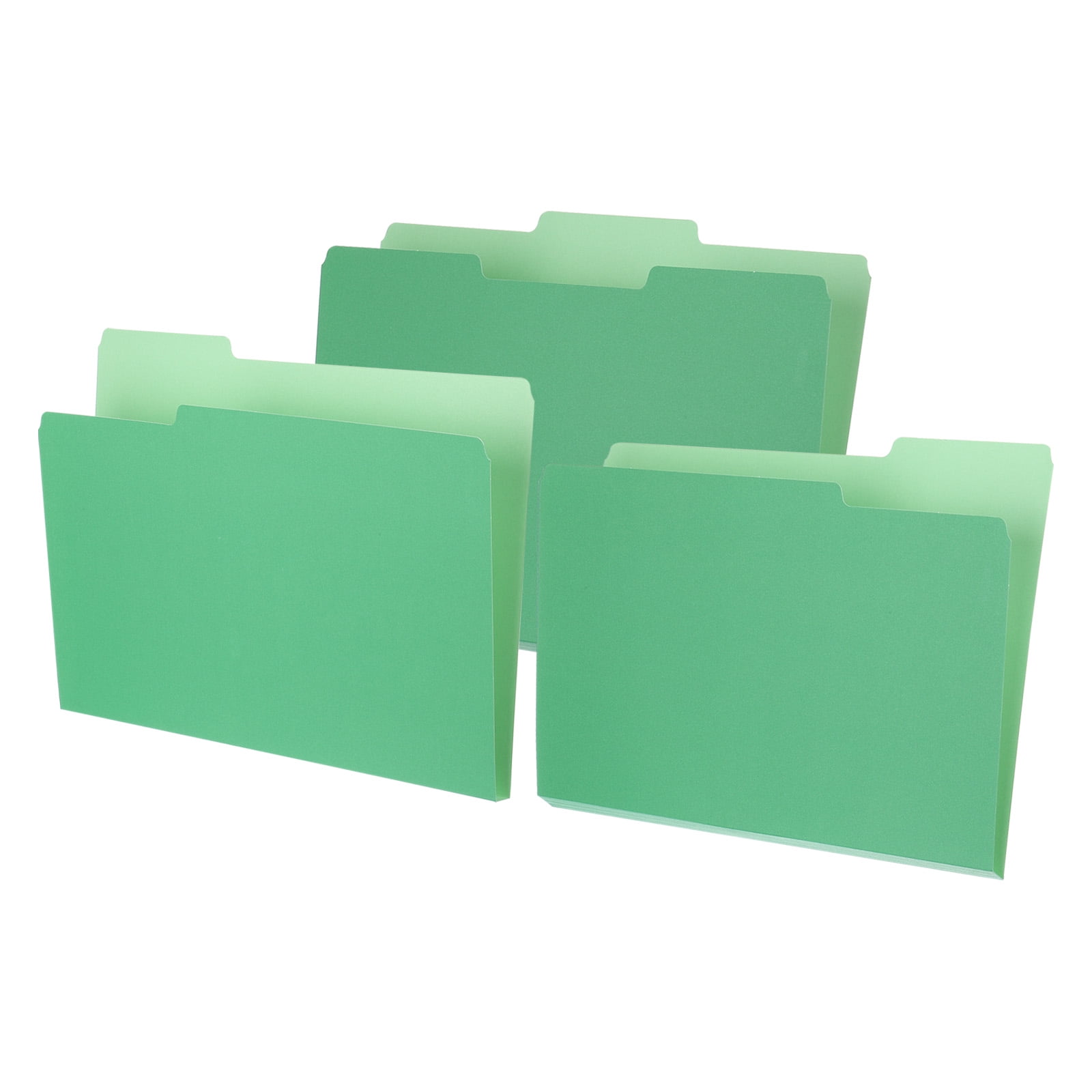 10pcs File Folders, Manila File Folders 1/3 Cut File Folders Letter ...