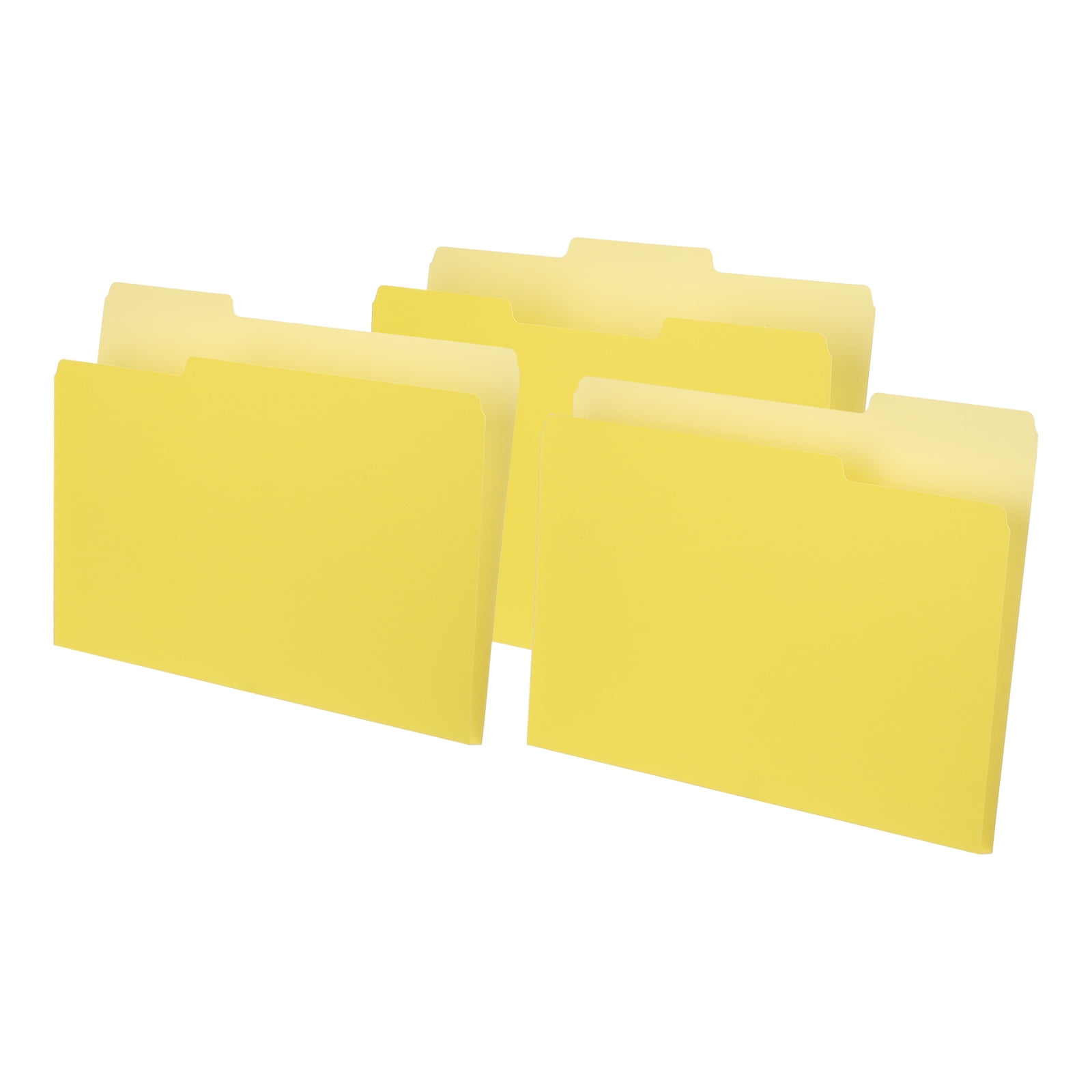 10pcs File Folders, Manila File Folders 1/3 Cut File Folders Letter ...