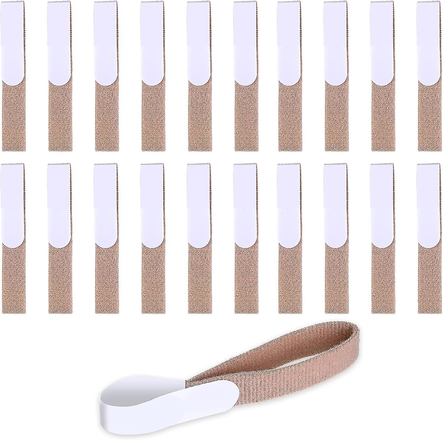 10pcs Finger Straps No Slip Hook Loop Finger Splints, Reusable Fabric ...