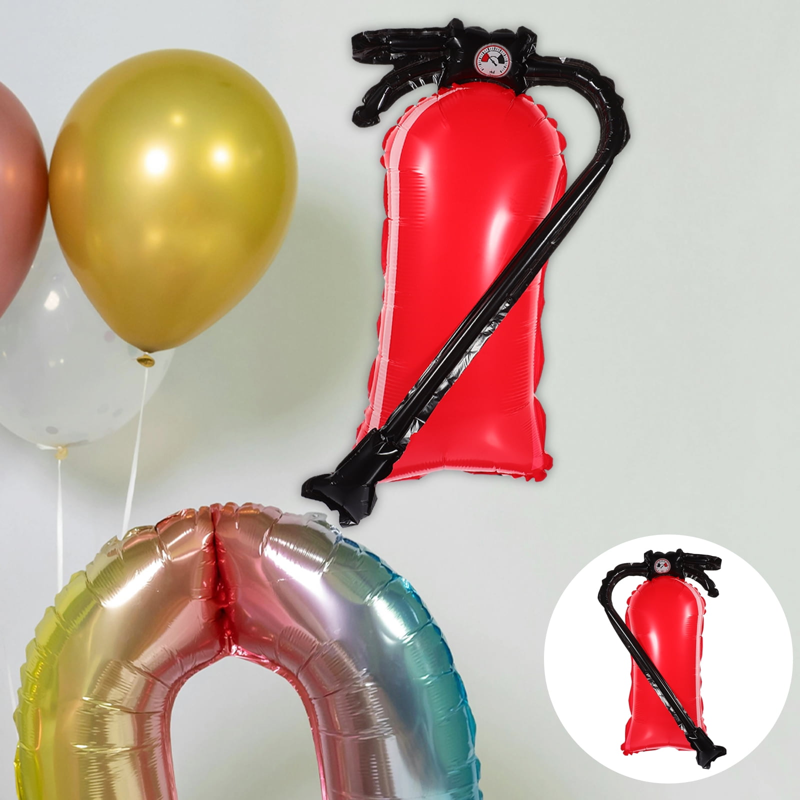 10pcs Fire Extinguisher Inflatable Balloons Inflatable Background ...