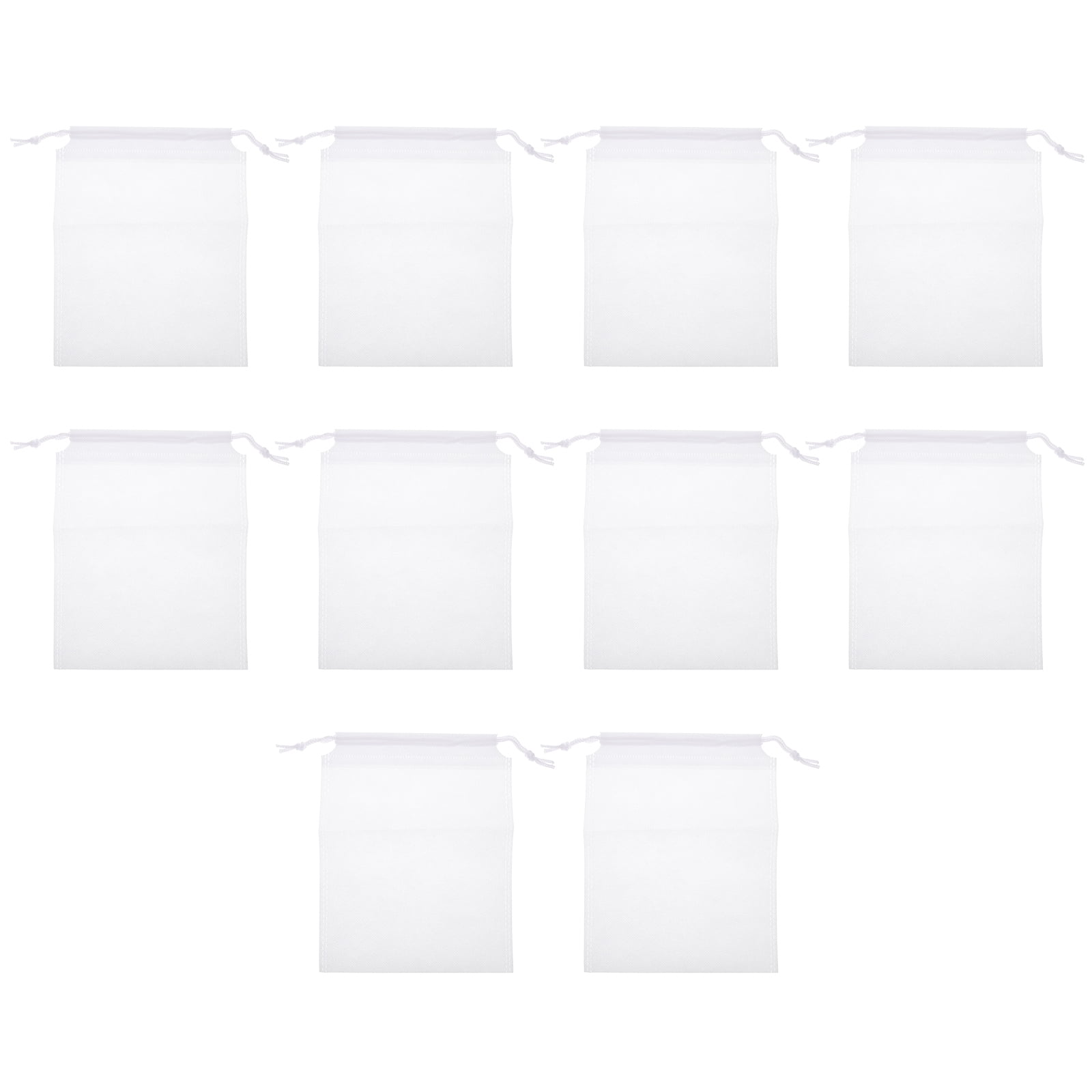 10pcs Fishing Net Bag Bait Container Draw String Mesh Sack Non-woven ...