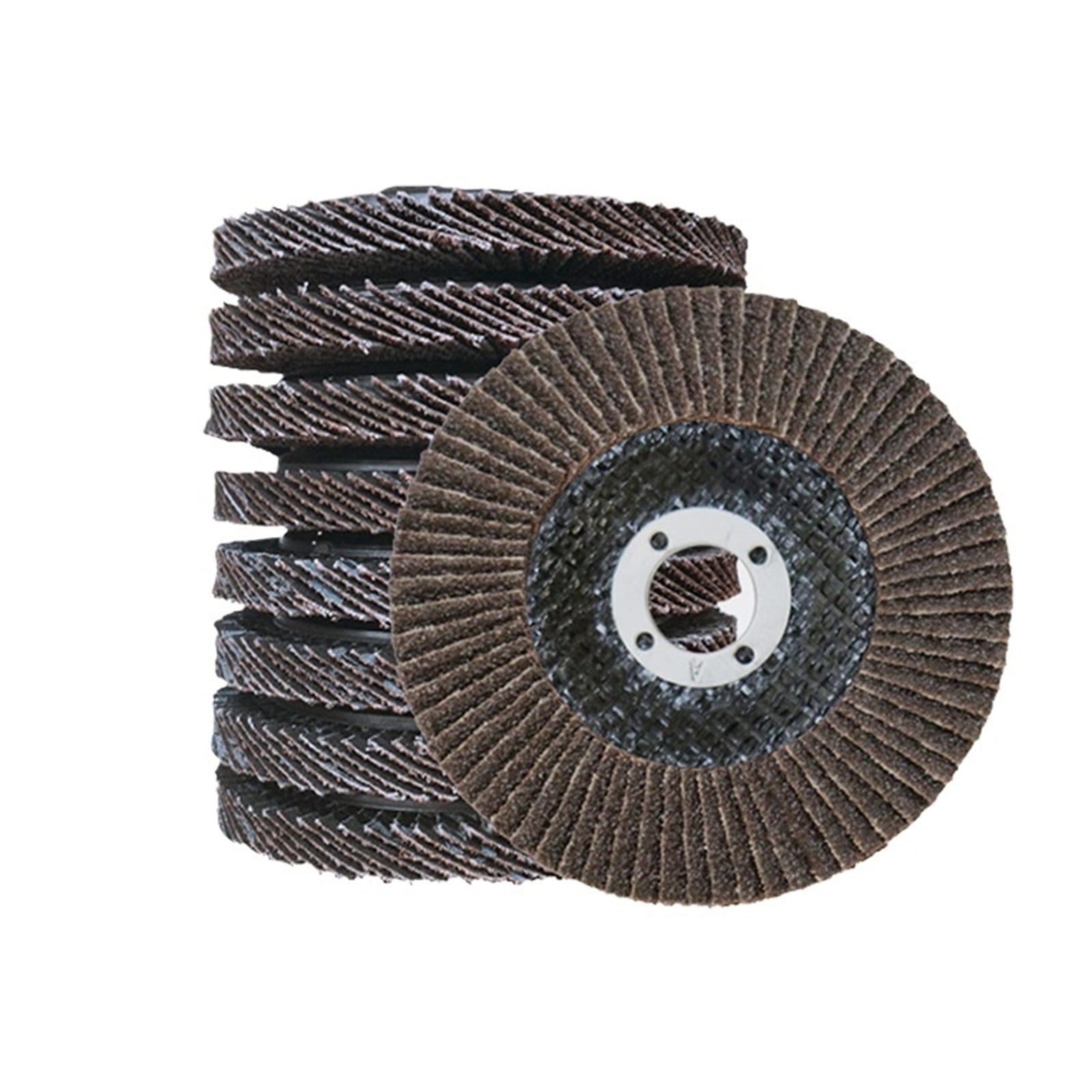 10pcs Flap Discs 4" x 5/8" Sanding Wheels, Angle Grinder Flap Discs for ...