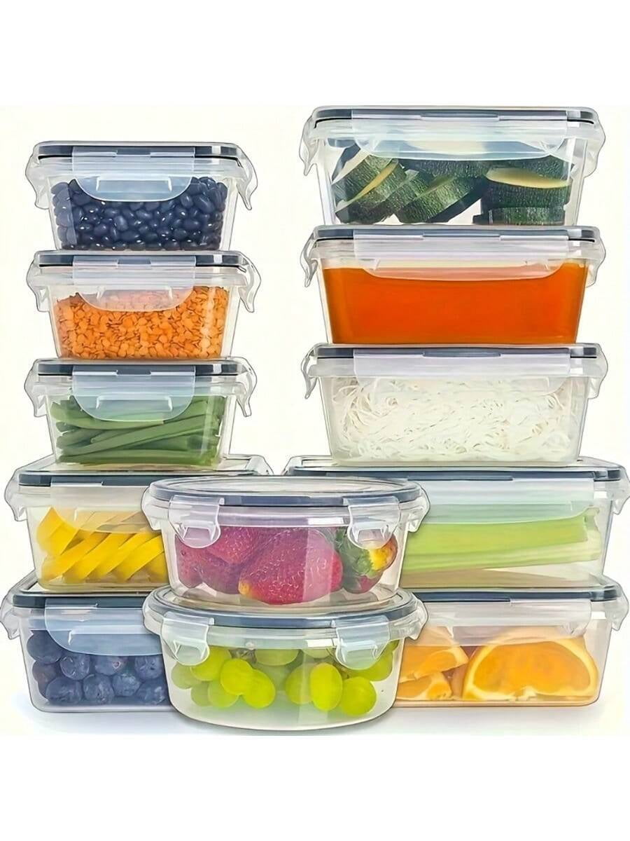 10pcs Food Storage Container Set, Fresh-Keeping Boxes, Suitable For ...