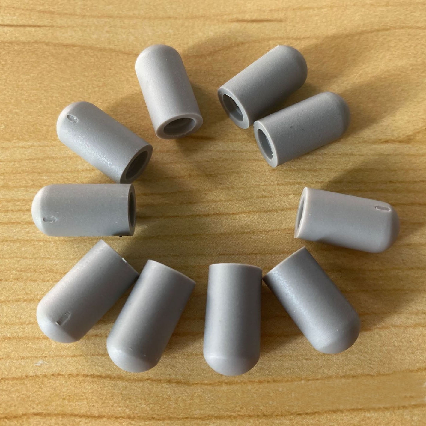 10pcs For Drum Silicone Drum Stick Sleeves Stick Head Protective Mute ...