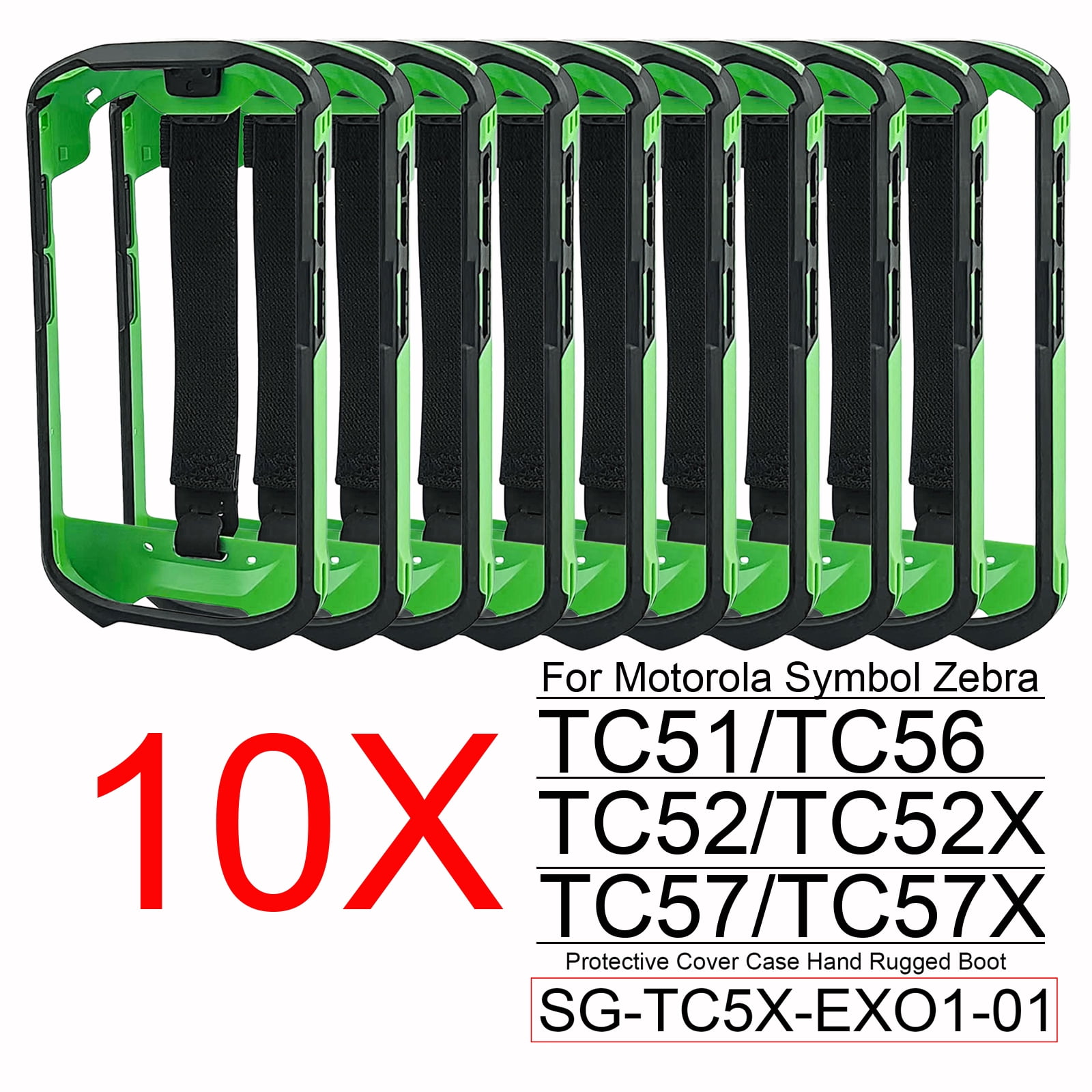 10pcs For Zebra TC51 TC510K TC52 TC56 TC57 Protect Cover Handstrap ...