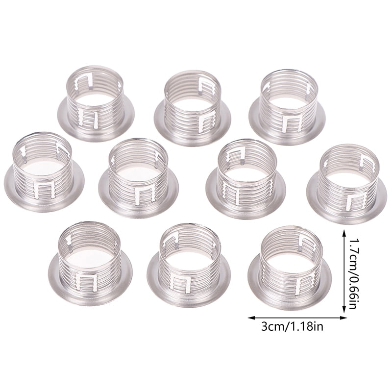 10pcs G9 Lamp Holder Ring, M20 Lamp Shade Bracket Adapter Ring, Metal ...