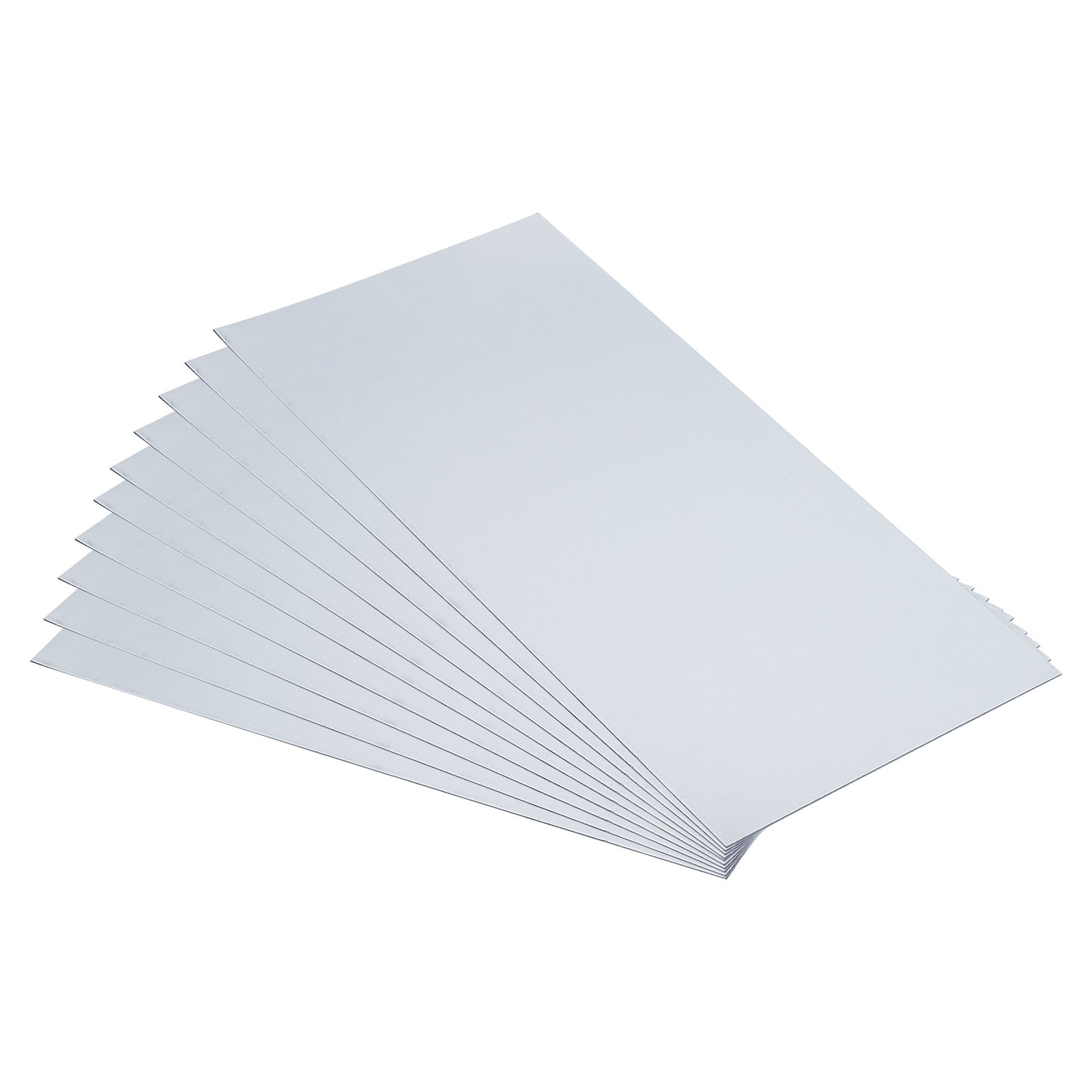 10pcs Galvanized Steel Sheet, 10x20cm Metal Sheet Galvanized Steel ...