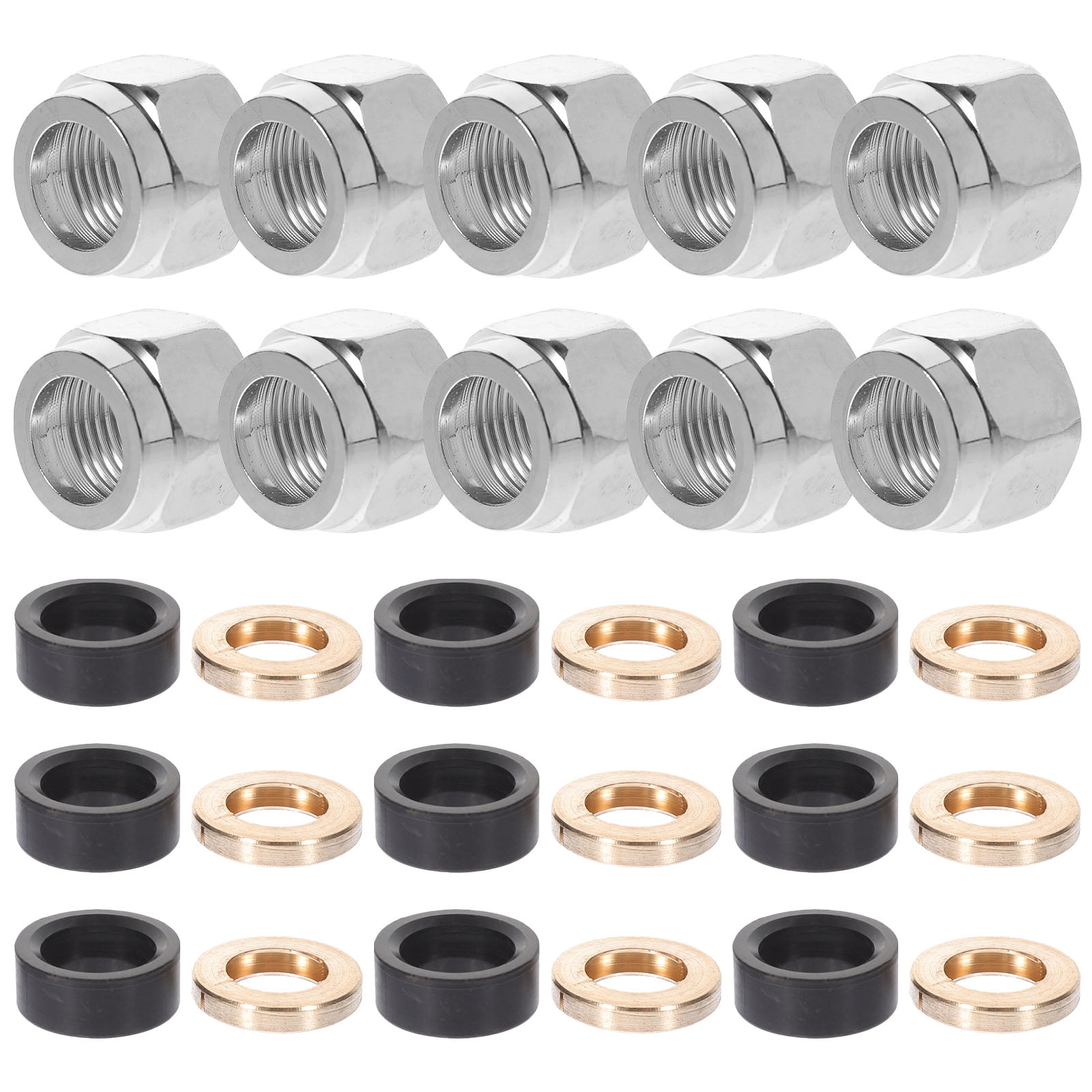 10pcs Gas Connectors Gas Fitting Gas Tube Fitting Coupling Flare Caps ...