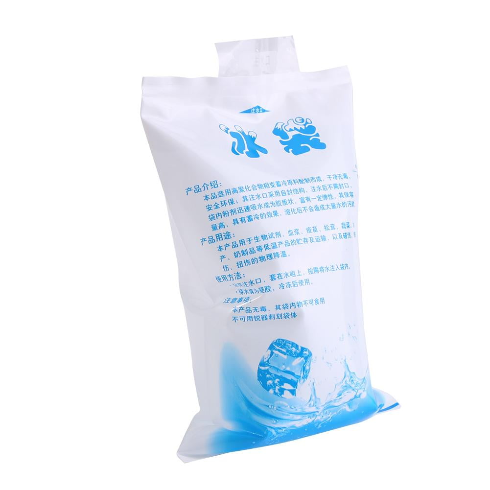 10pcs Gel Ice Pack Reusable Cooling Bags Cooler Gel Bag for Food ...