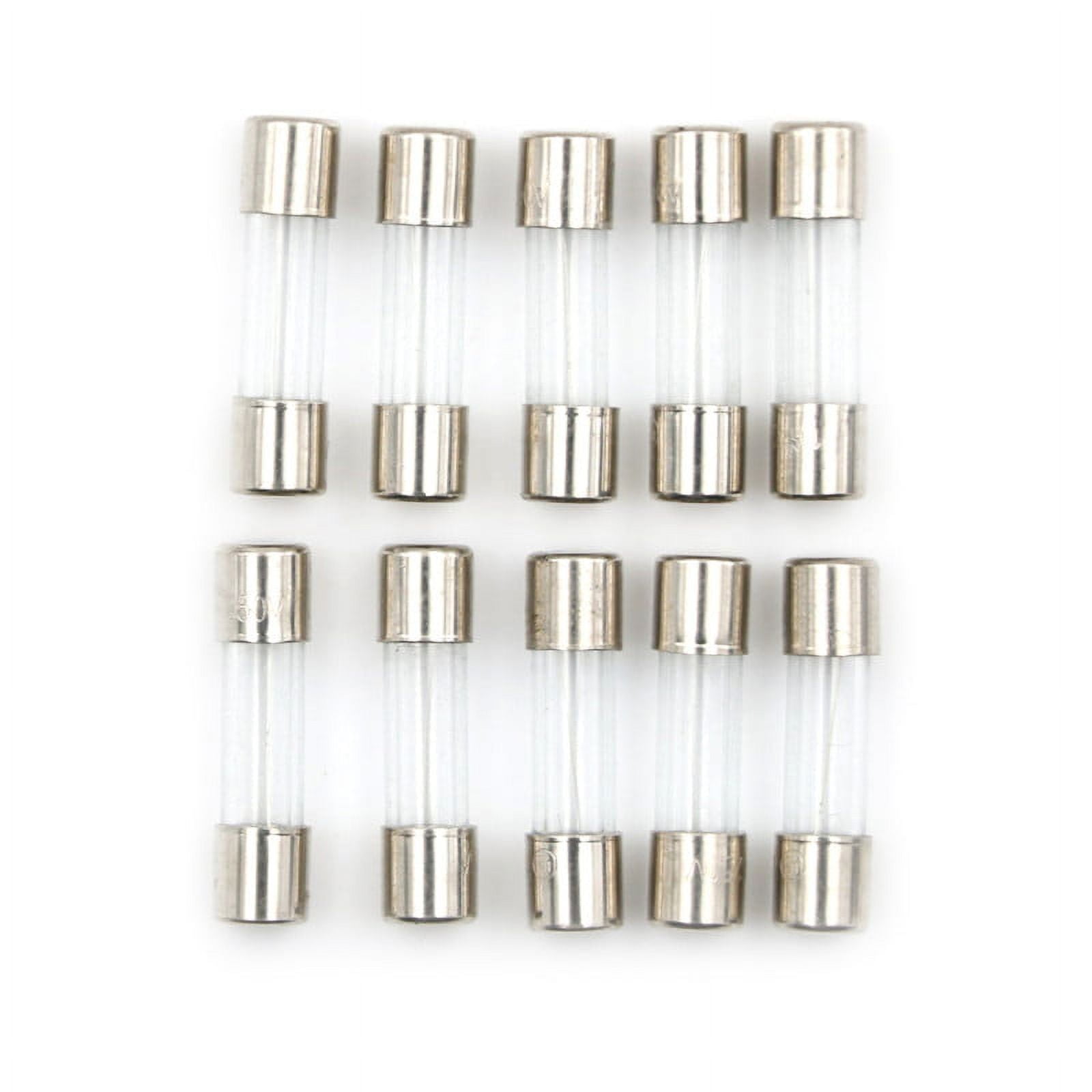 10pcs Glass Tube Fuse 5mm x 20mm 1.6A T1.6A 250V Slow Blow 1.6Amps ...