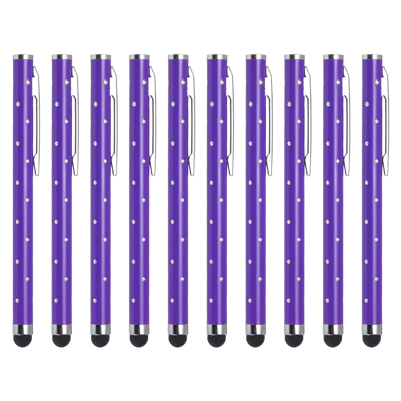 Uxcell 10Pcs Glitter Rhinestone Stylus Pens for Touch Screens Universal ...