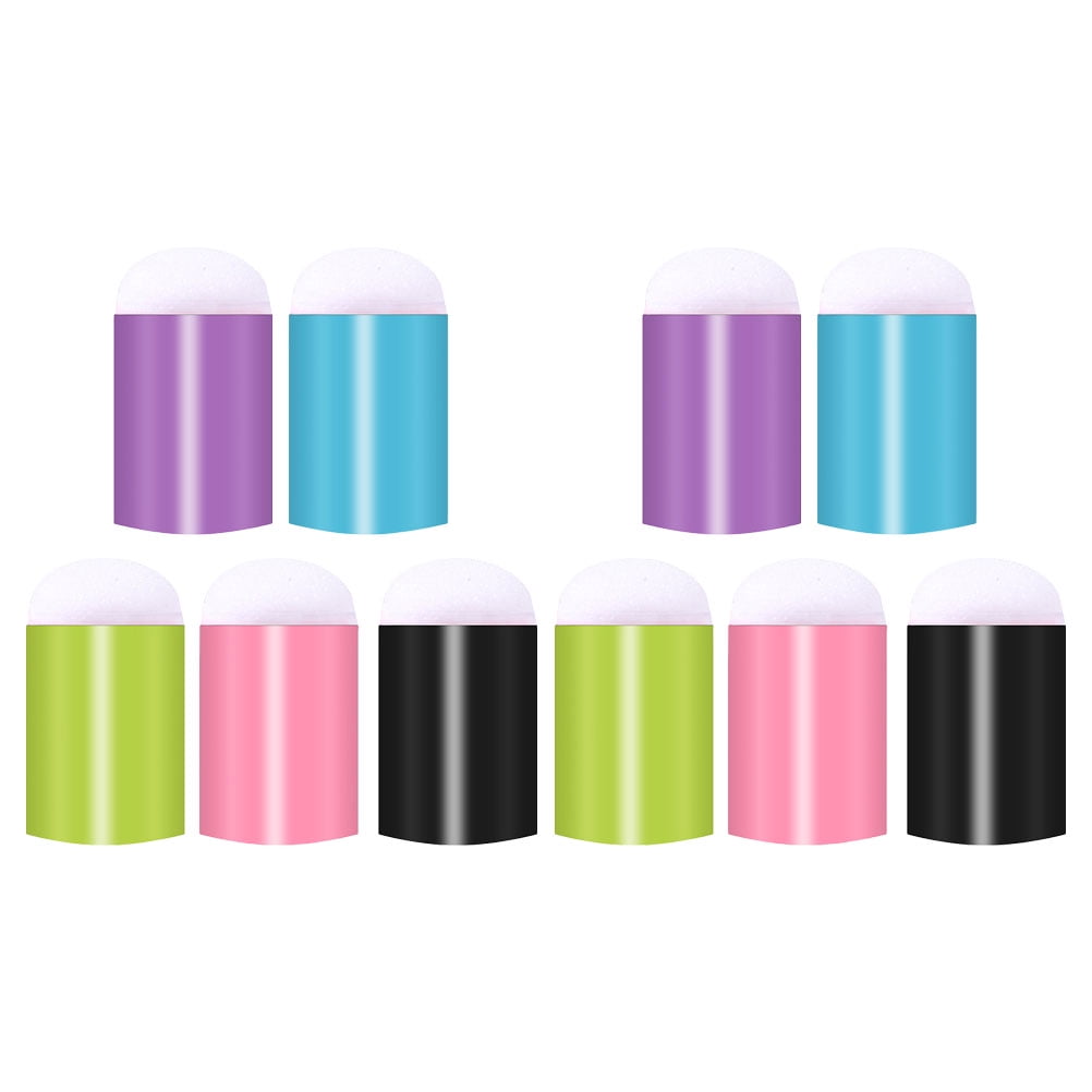 10pcs Gradient Shading Pen Tips Manicure Pen Replacing Head Sponge ...