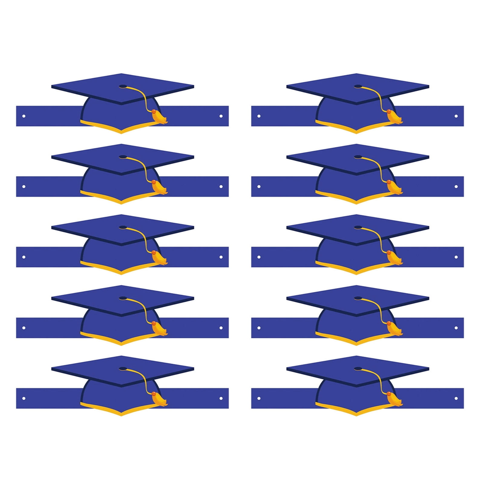10pcs Graduation Hat with Tassels for Kindergarten and Preschool ...