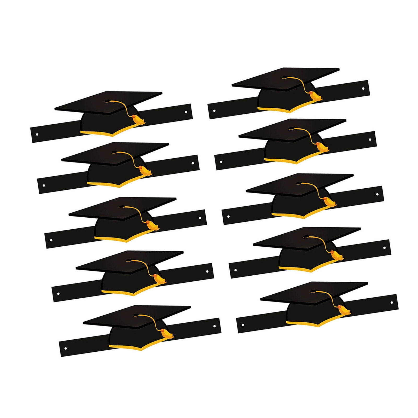 10pcs Graduation Hat with Tassels for Kindergarten and Preschool ...