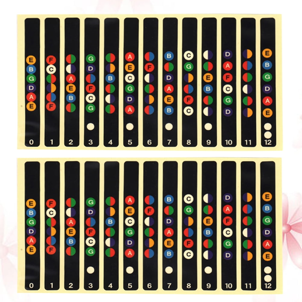 10pcs Guitar Fretboard Sticker Notes Map Labels Sticker Fingerboard ... 10pcs Guitar Fretboard Sticker Notes Map Labels Sticker Fingerboard ...