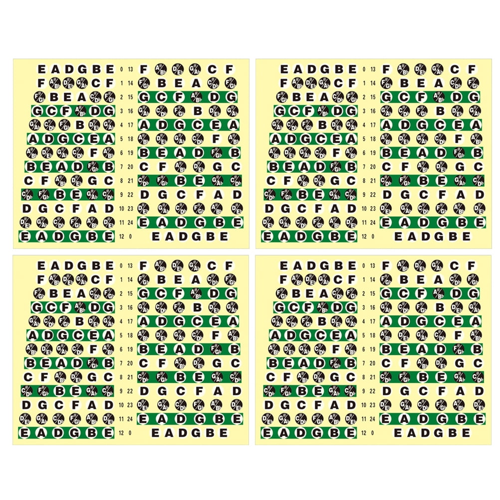 10pcs Guitar Fretboard Sticker Notes Map Labels Sticker Fingerboard ... 10pcs Guitar Fretboard Sticker Notes Map Labels Sticker Fingerboard ...