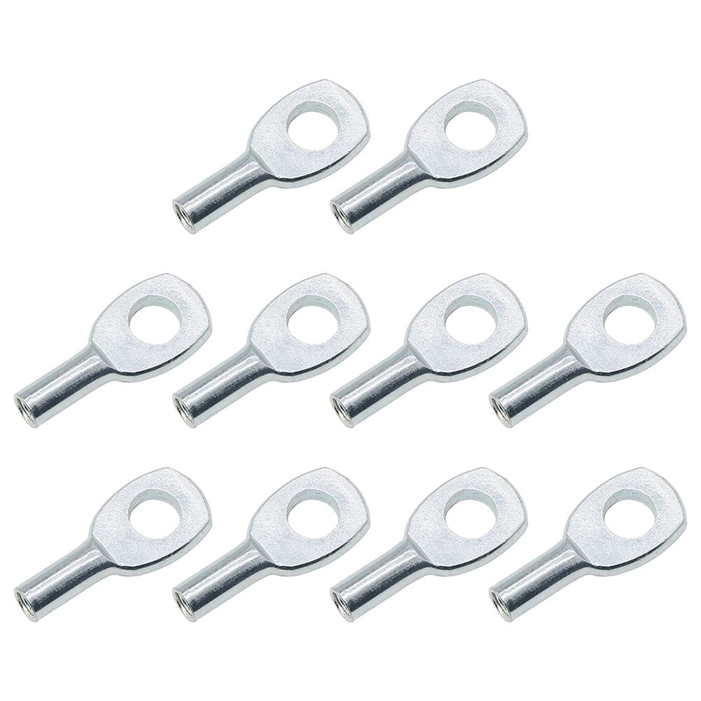 10pcs Gym Pulley Machine Cable Eyelet Terminal Wire Rope Port Joint ...