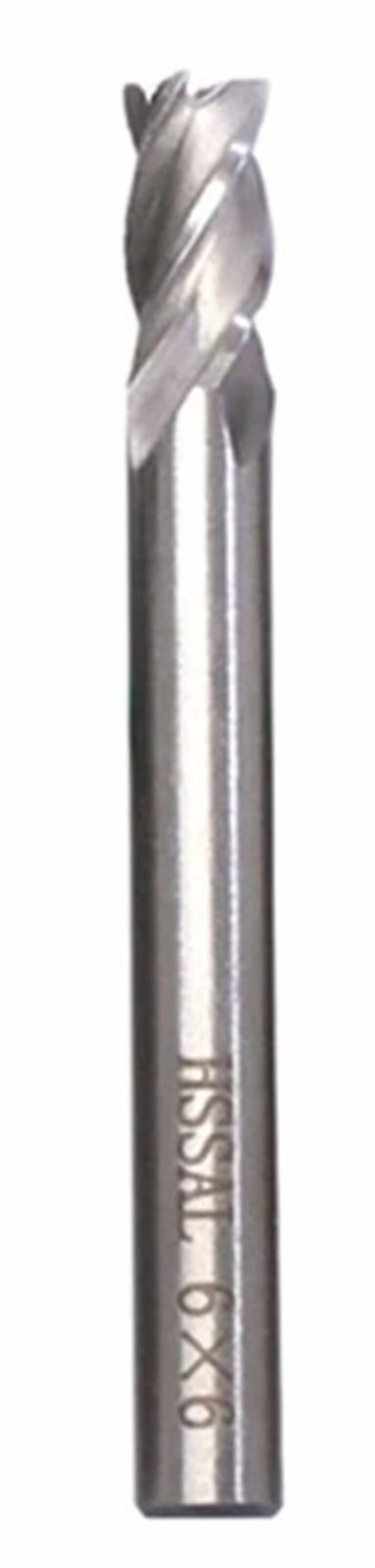 10pcs HSS 2 2.5 3 3.5 4 4.5 5 5.5 6mm Milling Cutter Bit Set 2/3/4 ...