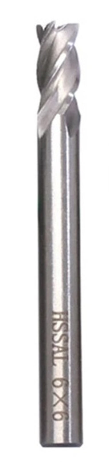10pcs HSS 2 2.5 3 3.5 4 4.5 5 5.5 6mm Milling Cutter Bit Set 2/3/4 ...