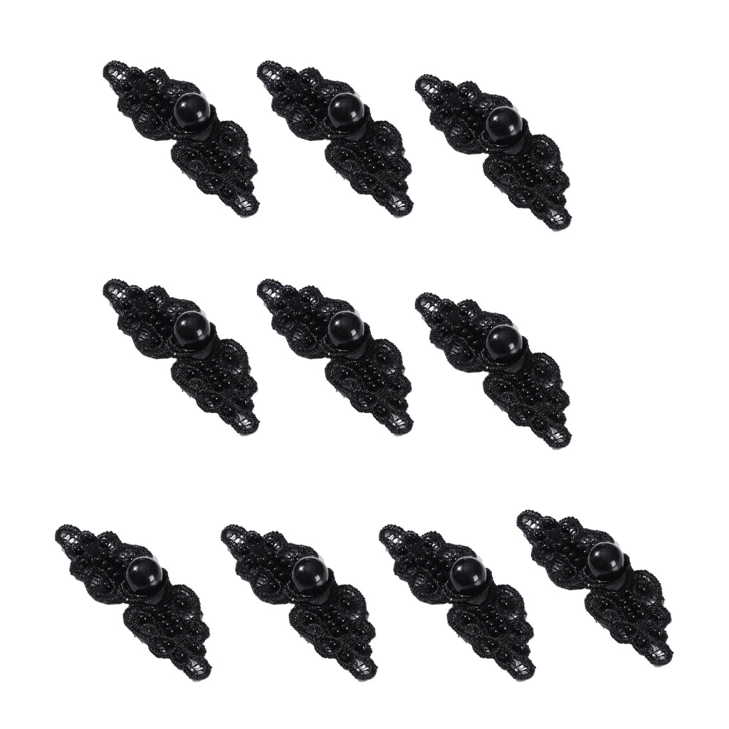 10pcs Handsewing Fasteners Cheongsam Buckle Crafting Costume Closure ...