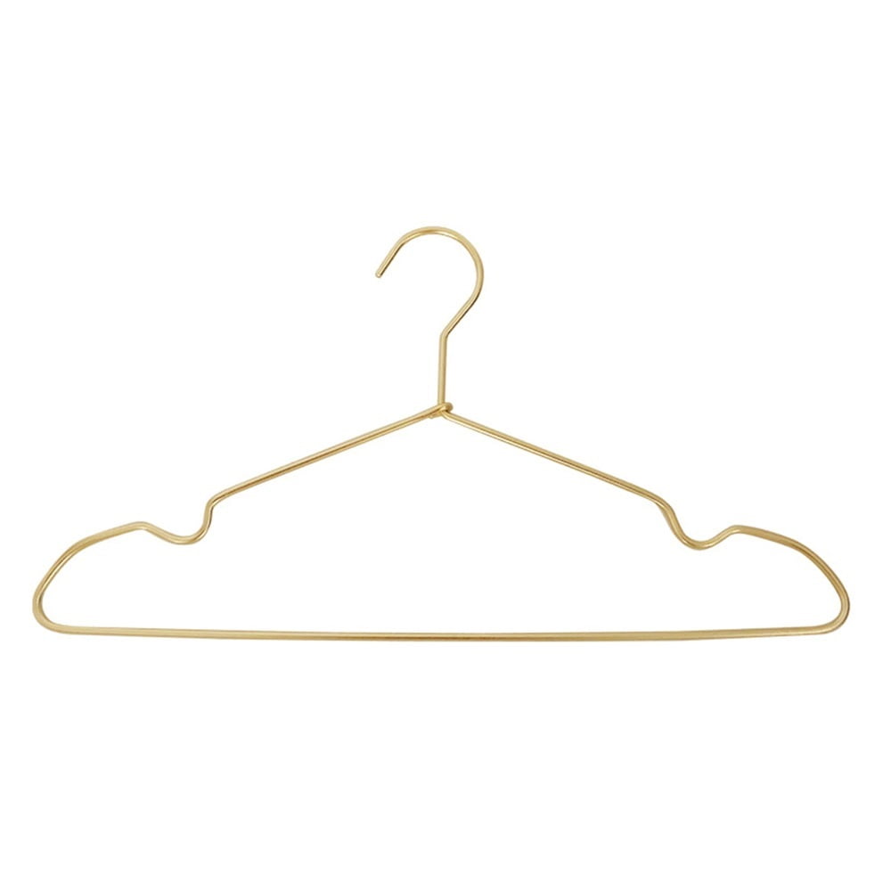 10pcs Hanger For Clothes Strong Hanger Gold Silver For Bedroom Clothes ...