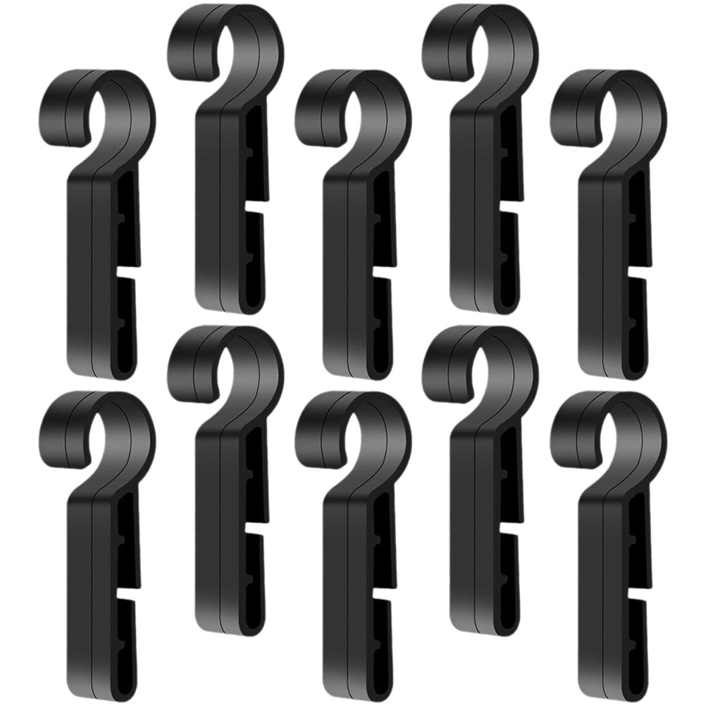 10pcs Hard Hat Clips Hard Hat Headlamp Clips Helmet Headlamp Clips Hard ...