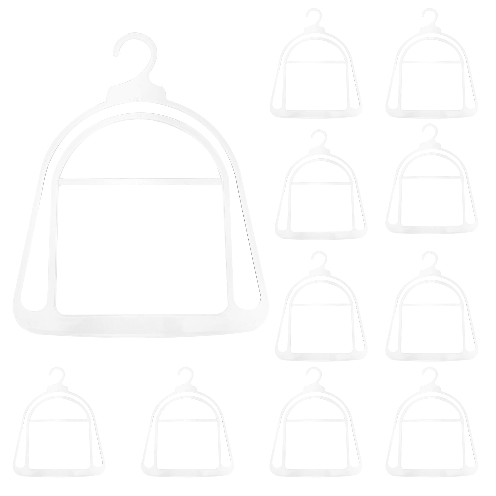 10pcs Hat Hanger Beanie Hat Organizer Hat Holder Plastic Beanie Hanger ...