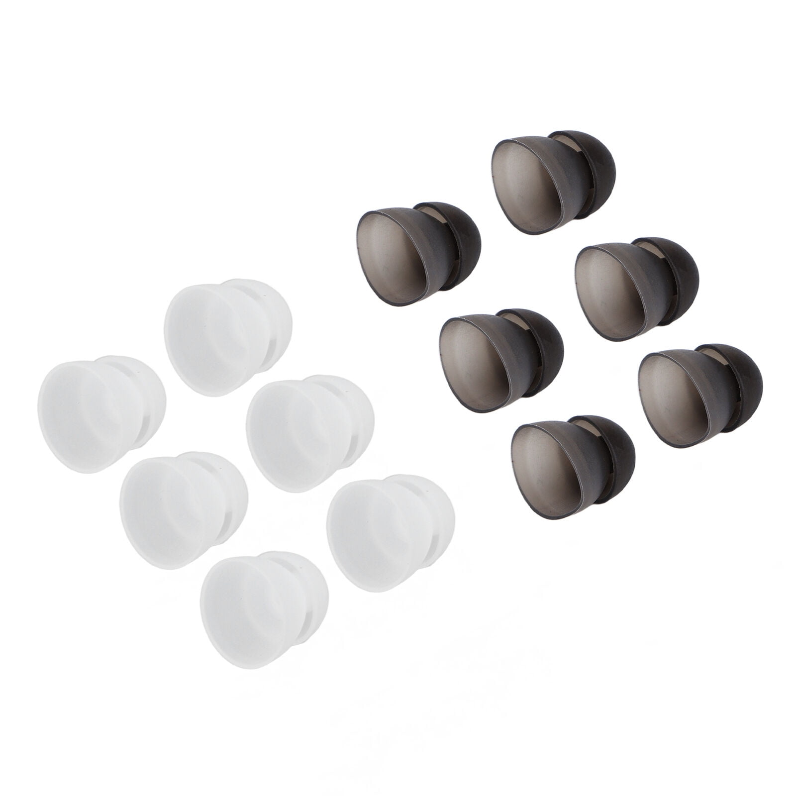 10pcs Hearing Aid Domes Soft Silicone 8mm Double Layer Closed Type ...