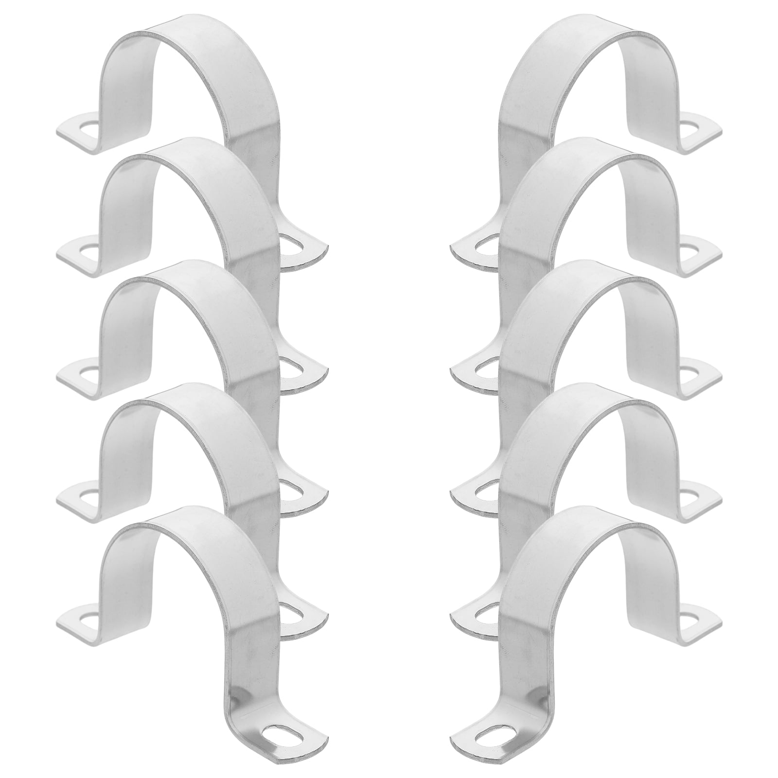 10pcs Heavy Duty Clip Hose Fastener Stainless Steel U Tube Clamps M50 ...