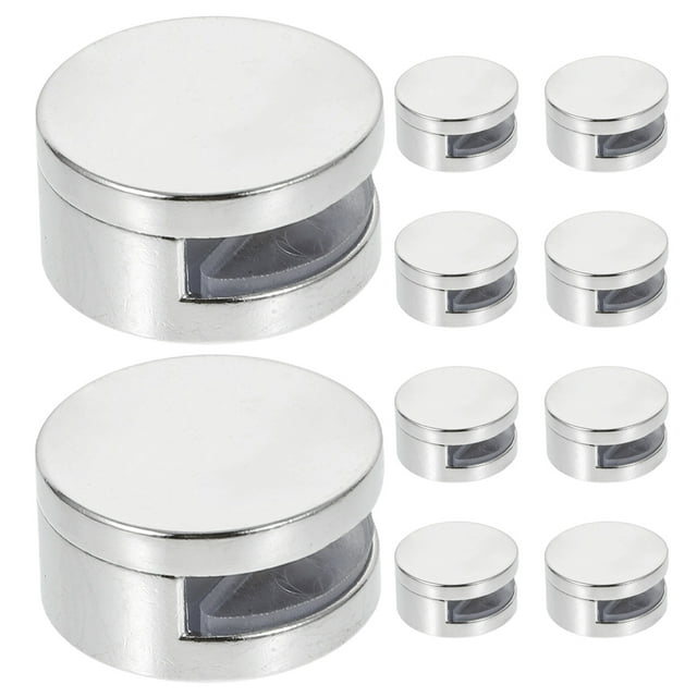 10pcs Heavy Duty Mirror Clips For Wall Glass Clamp Glass Mirror Wall ...