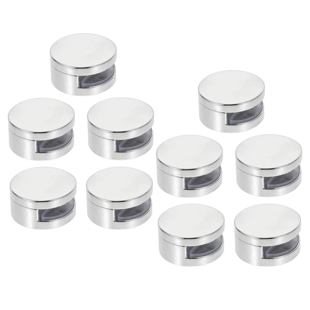 10pcs Heavy Duty Mirror Clips For Wall Glass Clamp Glass Mirror Wall ...