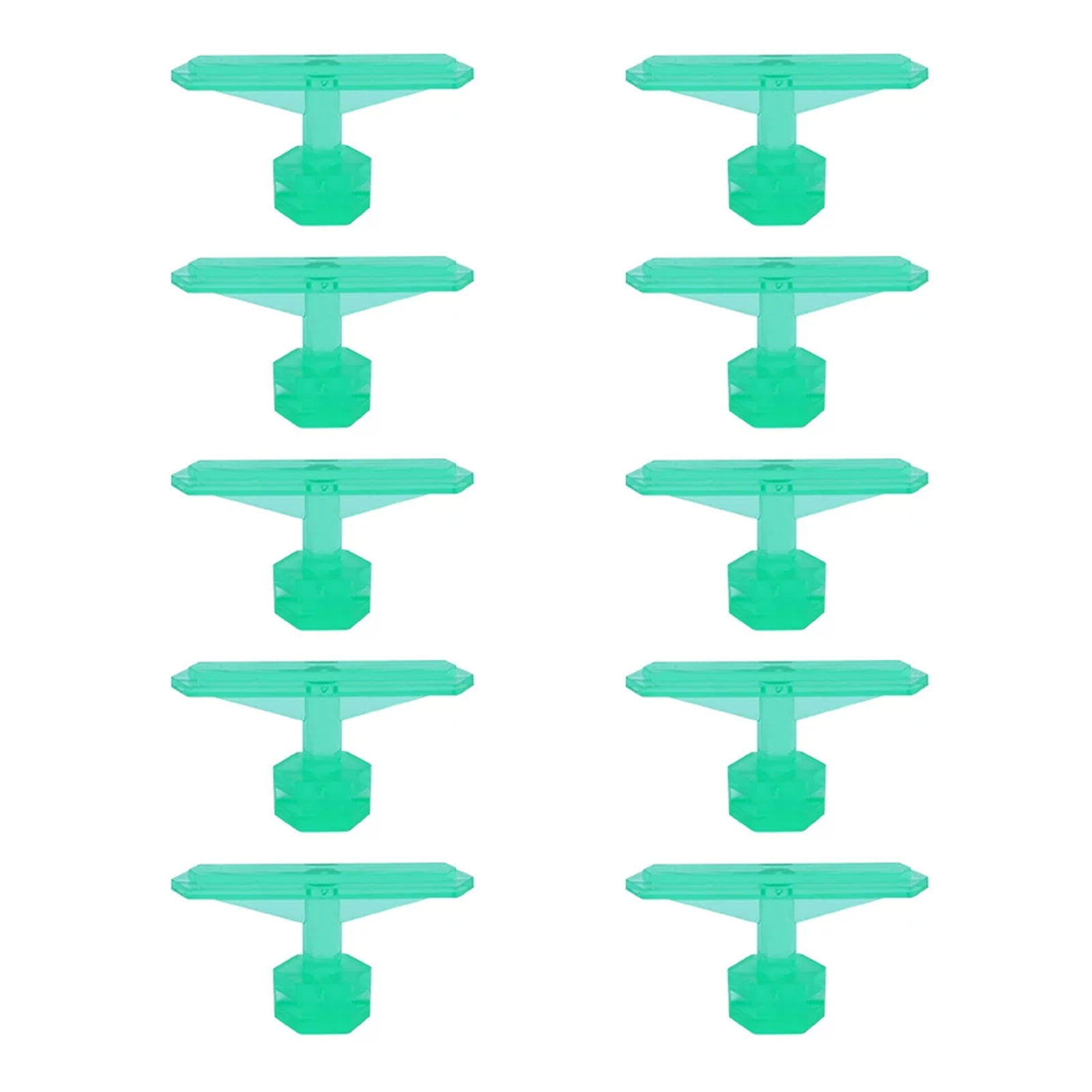 10pcs Heavy Duty Plastic Pull Tab Clear Step Adhesive Tab Plastic Dents ...