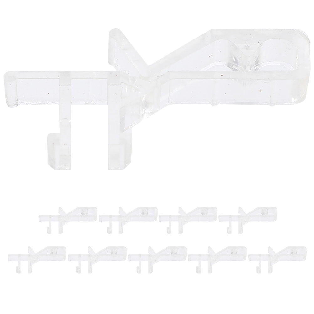 10pcs Hidden Window Valance Clips Horizontal Blind Valance Clamps Blind ...