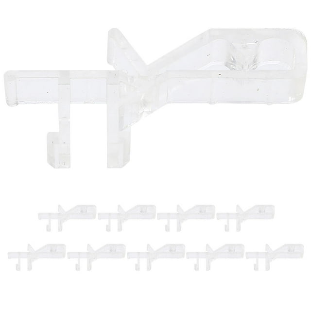 10pcs Hidden Window Valance Clips Horizontal Blind Valance Clamps Blind ...