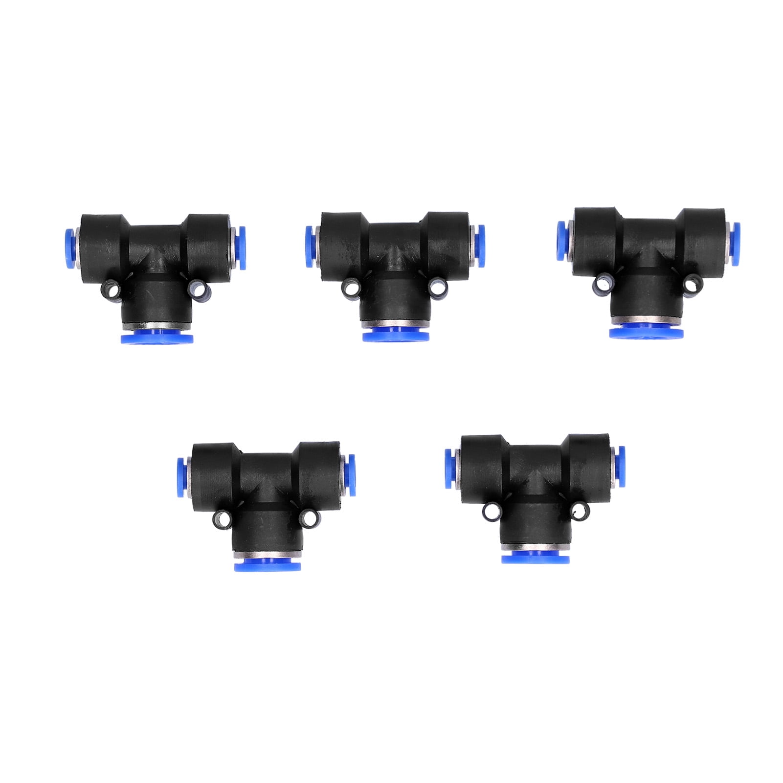 10pcs High-Quality Pneumatic Connectors, Plastic Air Hose T Tube, Push ...