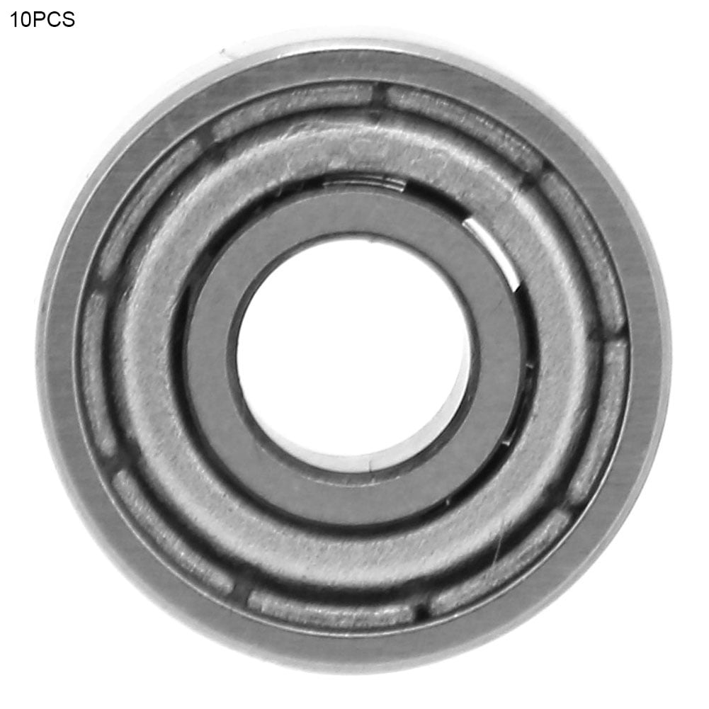 10pcs High-Speed Bearing Steel Double-Sided Sealed Deep Groove Single ...