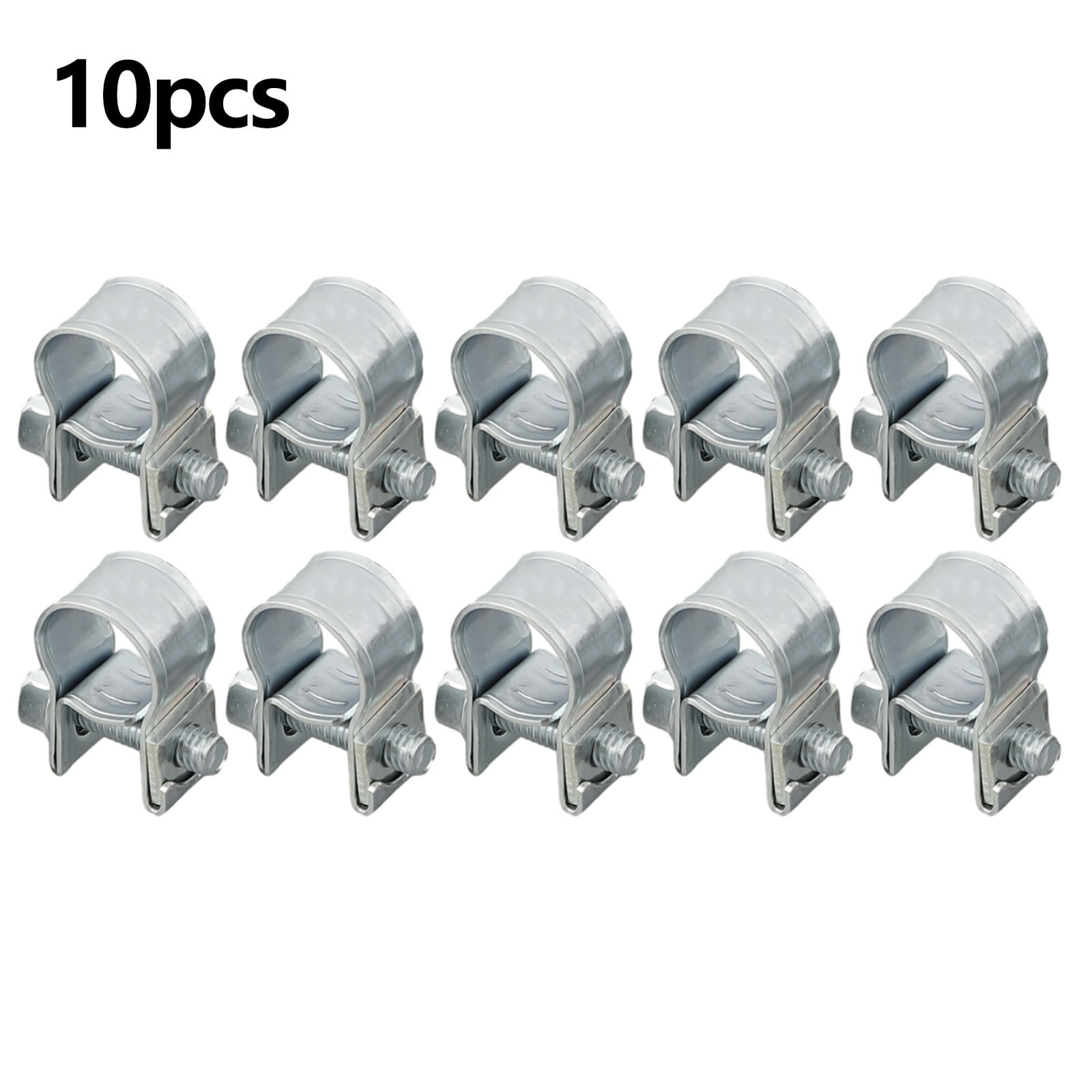 10pcs Hose Fuel Hose Clamps 7-9mm 9-11mm Mini Hose Clamps Nuts And ...