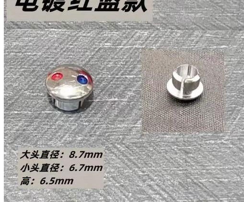 10pcs Hot And Cold Water Faucet Label Temperature Indicator Buttons ...