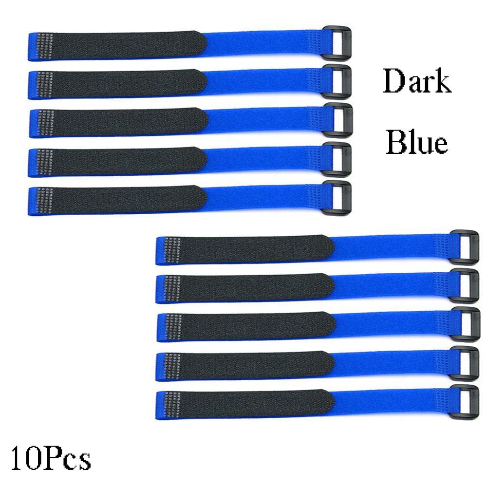 10pcs Hot Nylon Multicolor Tie-down Straps RC Accessories Eachine&Lipo ...
