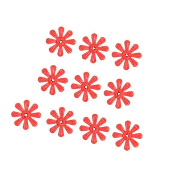 10pcs Hummingbird Flower Feeder Replacement Part Feeder Port Decoration ...