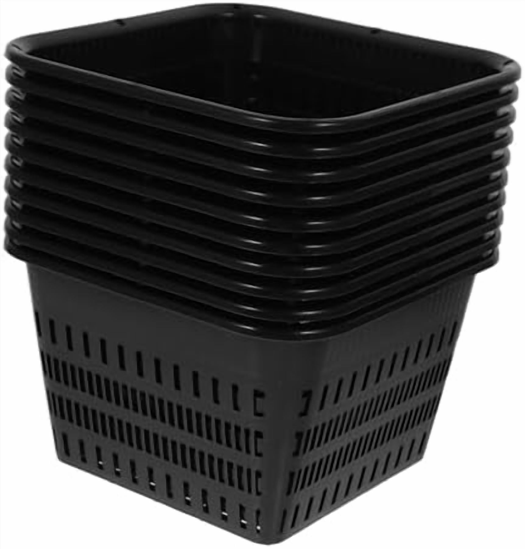 10pcs Hydroponic Buckets Plastic Net Pots for Hydroponics Garden for ...