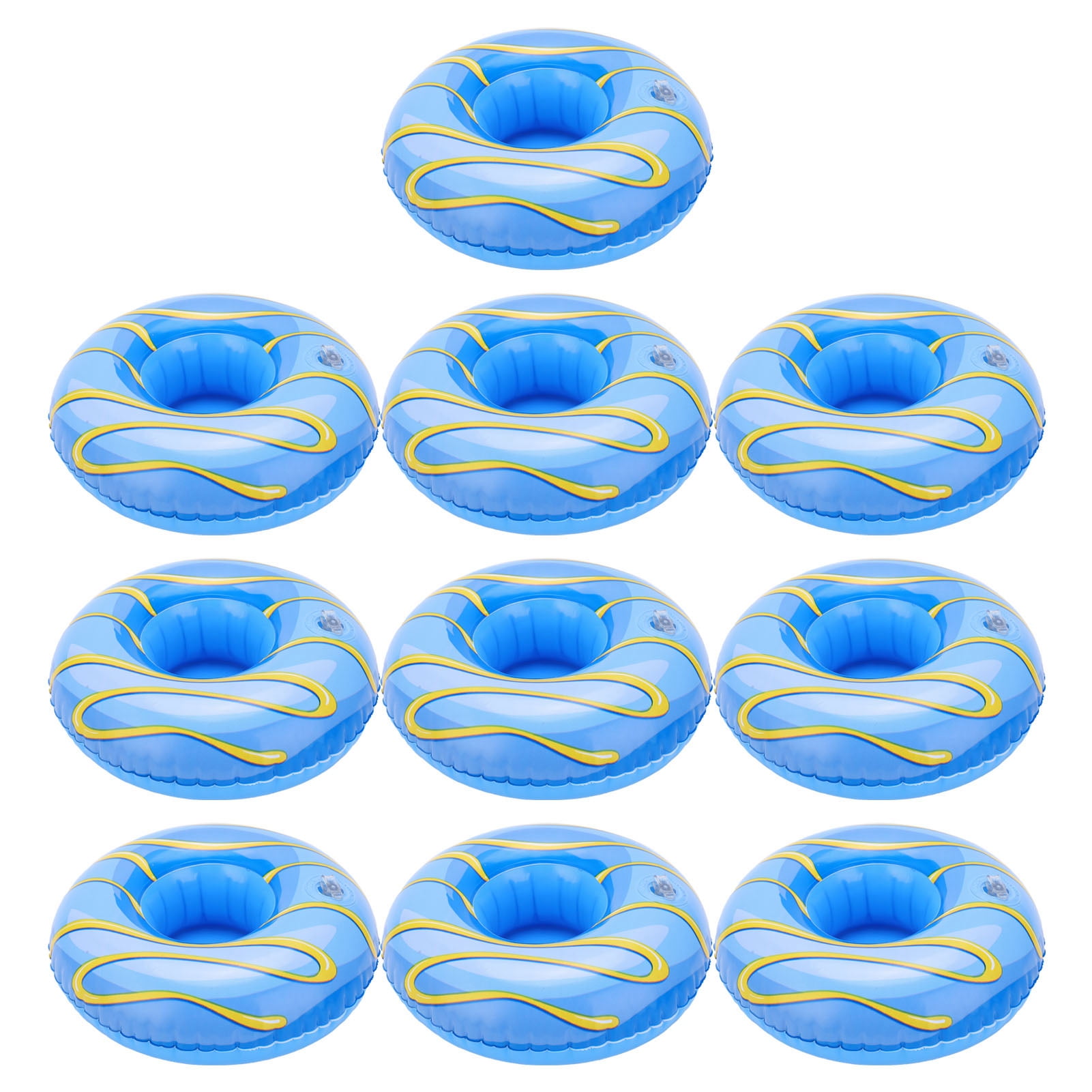 10pcs Inflatable Drink Floats Beverage Cup Floating Holders for ...