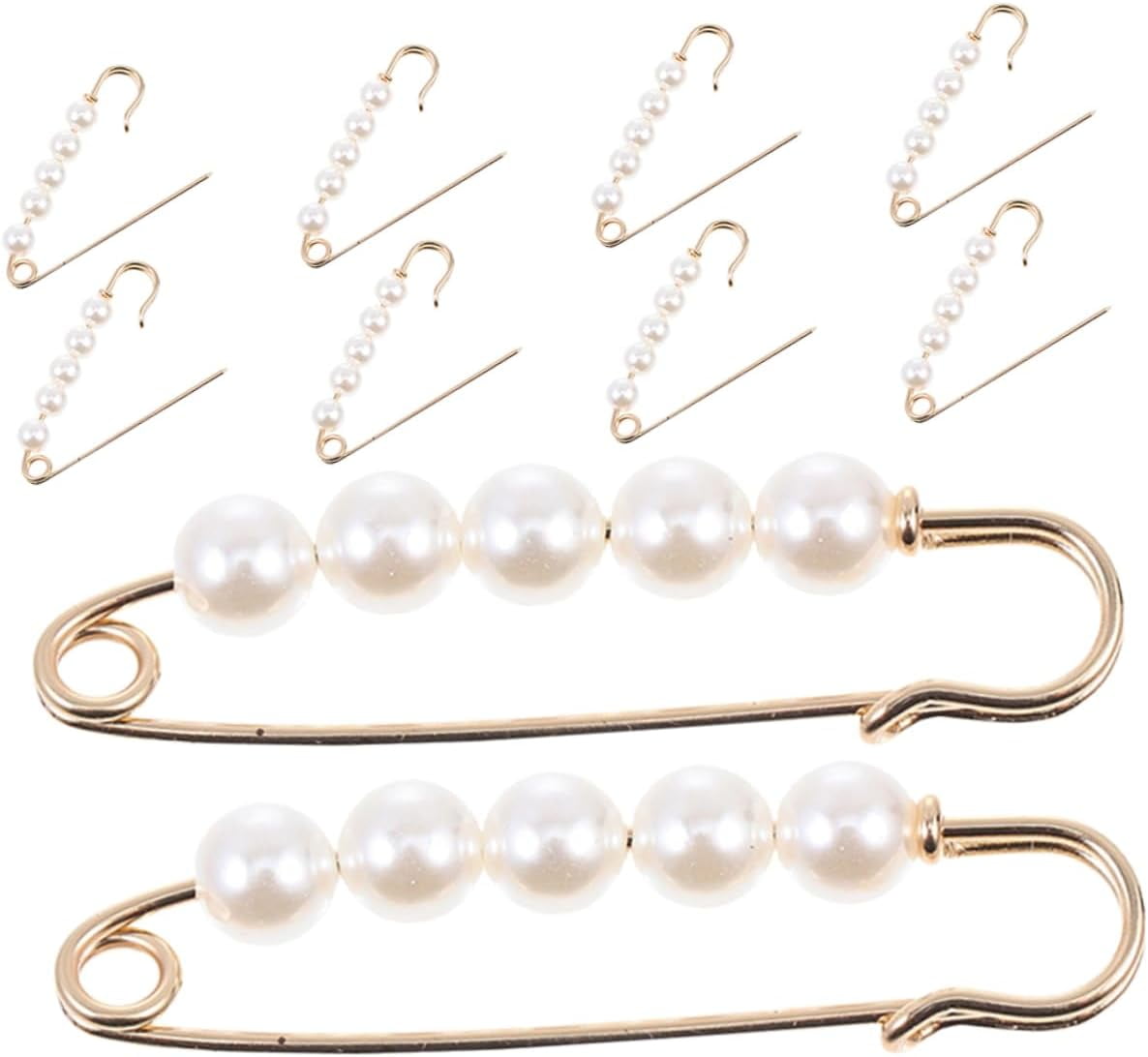 10pcs Jean Button Tightener Clips Metal Waist Pins for Pants Detachable ...
