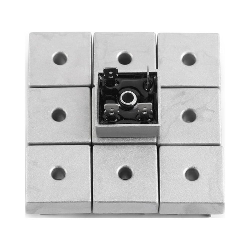 10pcs KBPC5010 50A 1000V High power Metal Case Single Phase Diode ...