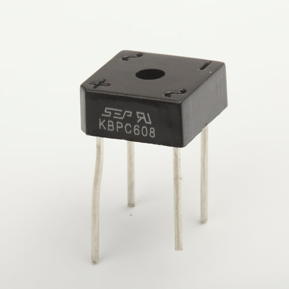 10pcs KBPC608 KBPC-608 6A 800V Single Phases Diode 4pin Bridge Rectifier - Walmart.com