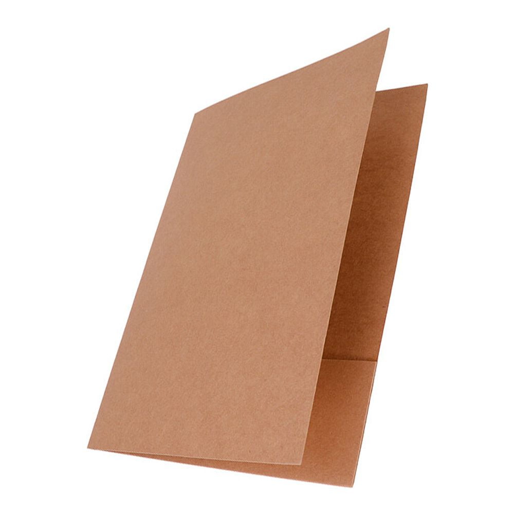 10pcs Kraft Paper File Holder Creative A4 Paper Protector Paper Folder ...