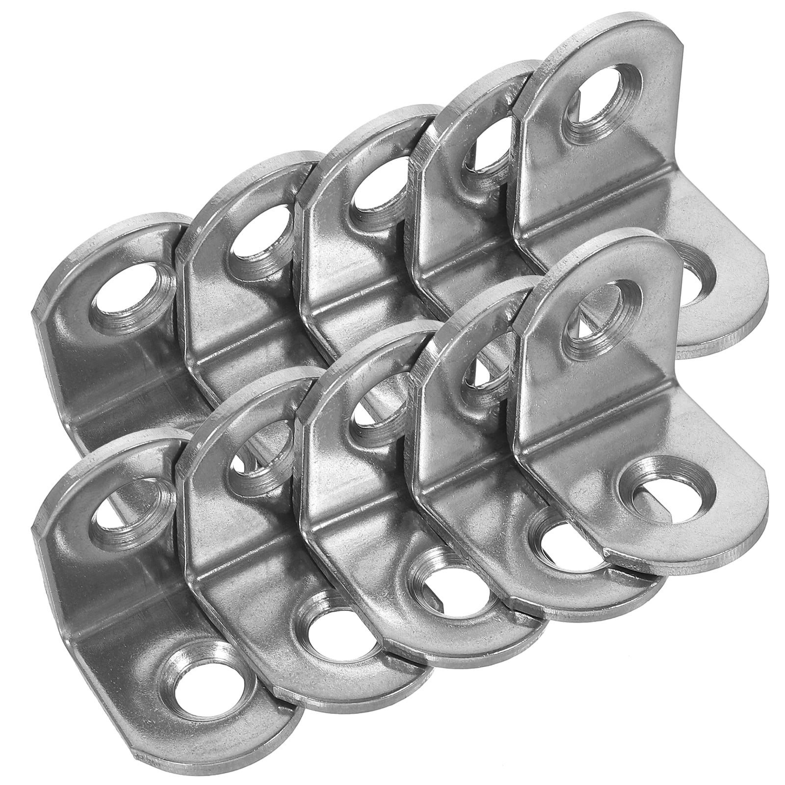 10pcs L-shape Corner Brace Bracket Stainless Steel 90 Degree Angle L ...